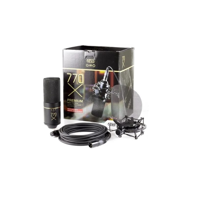 MICROFONO MXL TIPO CONDESADOR MULTI-PATRON REF 770X - Sound Gear
